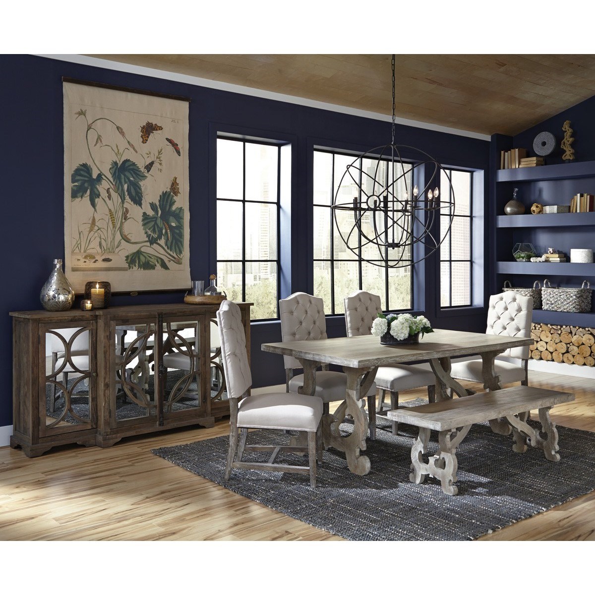 eleta solid wood dining table